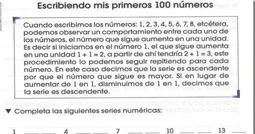 Números del 1 al 100 – ejercicios y tareas para niños de primaria